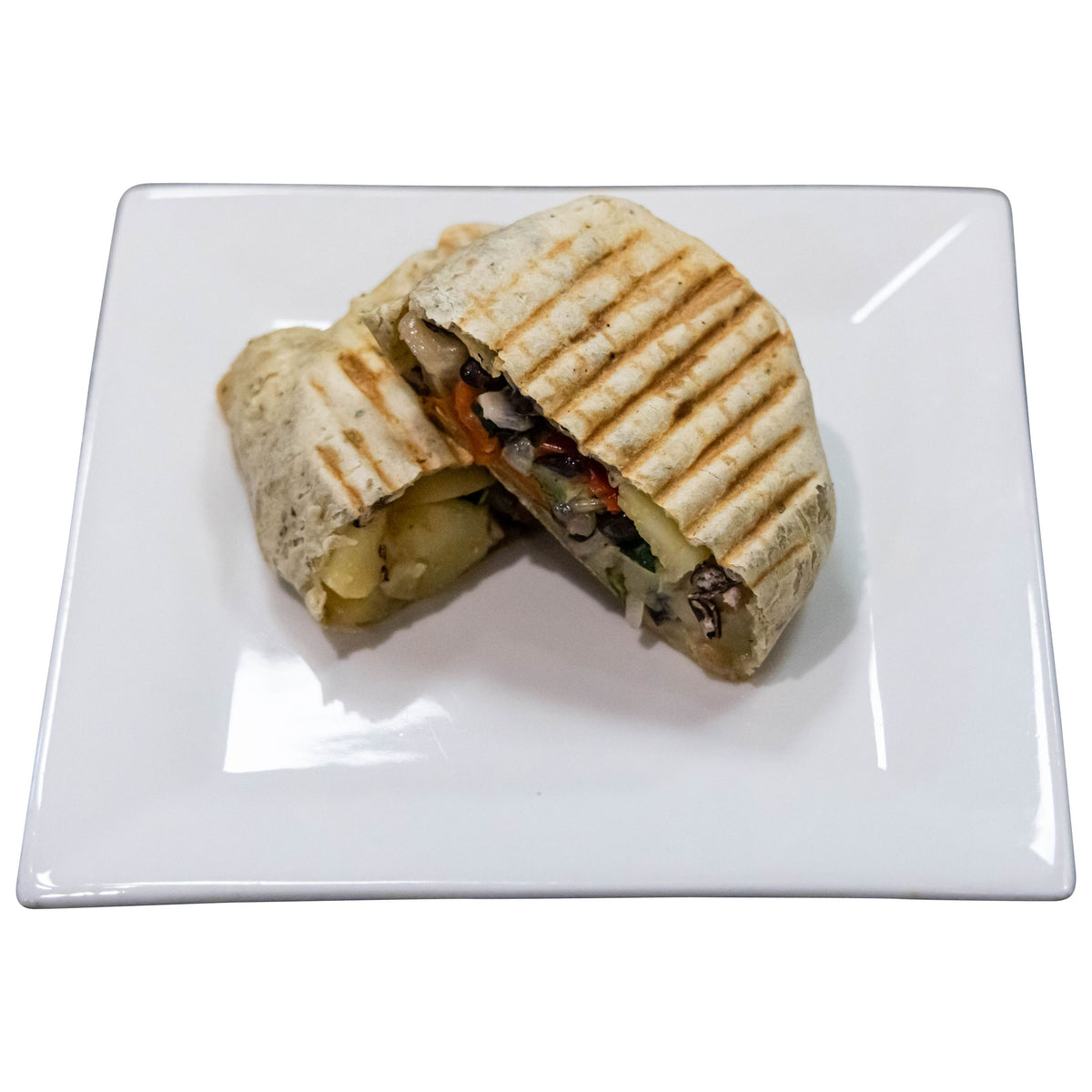 Sautéed Veggie & Potato Vegan Wrap – Château Le Woof